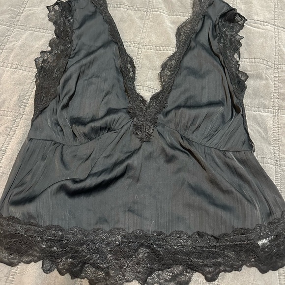 Anthropologie | Intimates & Sleepwear | Anthropologie Elegant Black ...